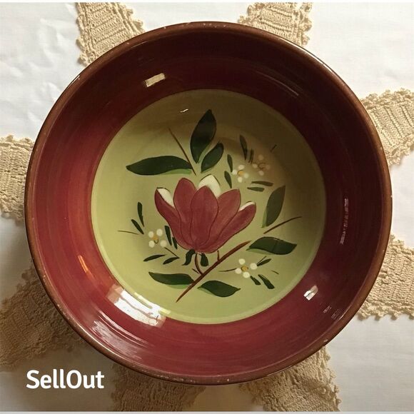 Stangl | Dining | Vintage Stangl Magnolia 8 Vegetable Bowl Midcentury ...